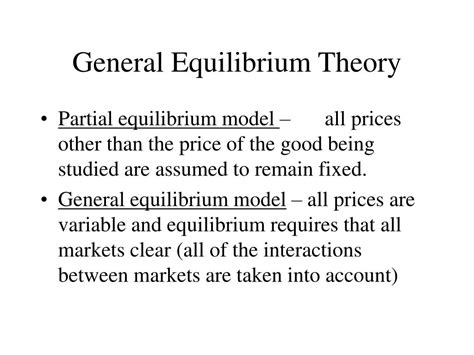 Ppt General Equilibrium Theory Powerpoint Presentation Free Download Id246709