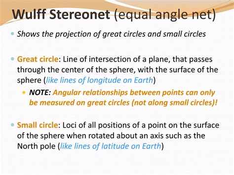 Stereographic Projection Crystallography Pptx