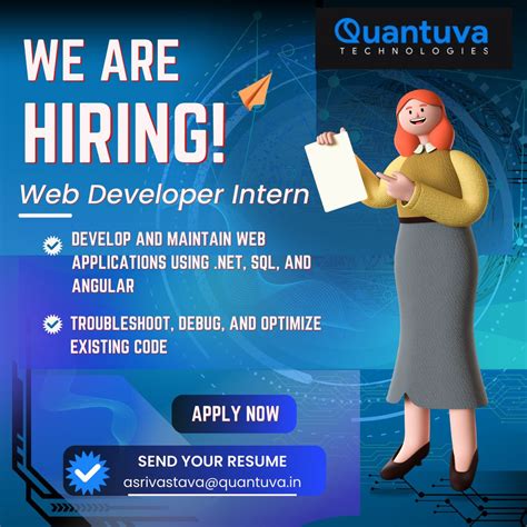 🚀 Were Hiring Web Developer Intern 🌟 Are You A Tech Enthusiast With A