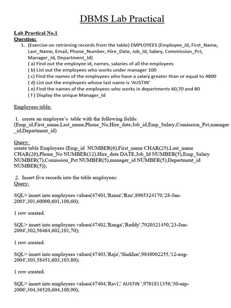 rdbms lab pdf