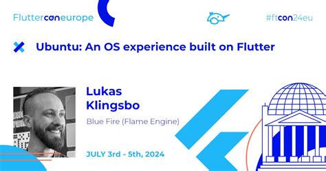 Fluttercon On Linkedin Ftcon24eu Ubuntu Flutter Flutterdev
