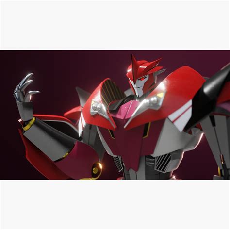 Knockout Transformers Prime 3d 모델 다운로드 로봇 On