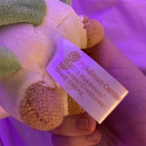 Small Leafeon Plushie Official Merch From Depop