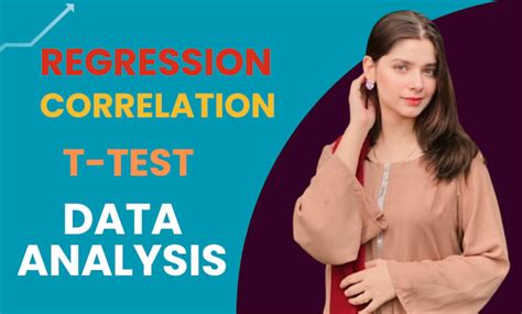 do regression t test anova survey data analysis correlation and