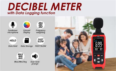 Decibel Meter Sound Level Meter High Accuracy Db Meter Classroom Noise Meter With A C Z