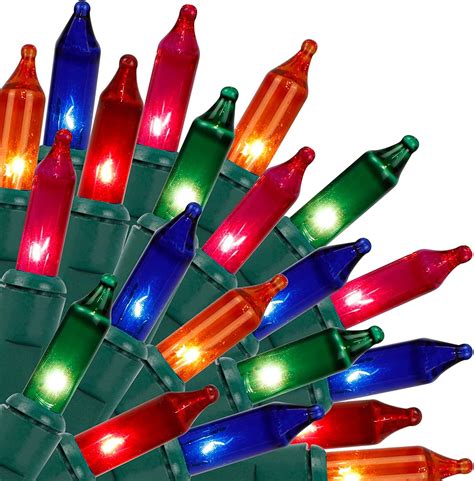 Battery Operated Christmas Lights 17ft 50 Led Mini String Lights With