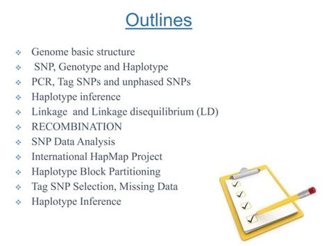Introduction To Haplotype Blocks Pptx Genetics Science