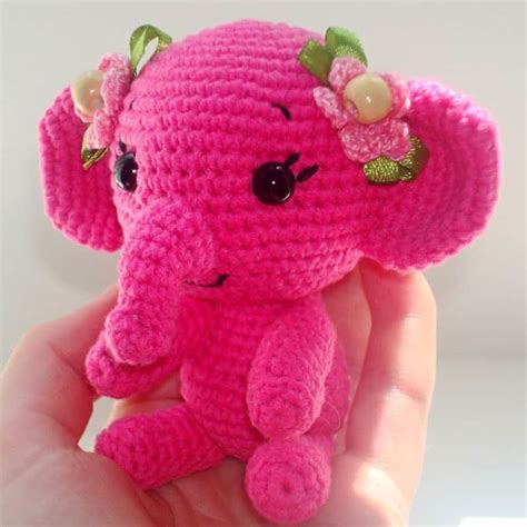 Amigurumi Éléphant Crochet Ely LÉléphant Au Crochet Gmbx