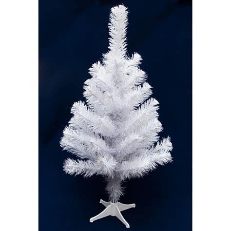 Ялинка штучна новорічна 60 см білий ПВХ МАГ 60 1 низькі ціни характеристики Devilon