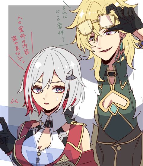 Aventurine And Topaz Honkai And More Drawn By Norinorio Danbooru