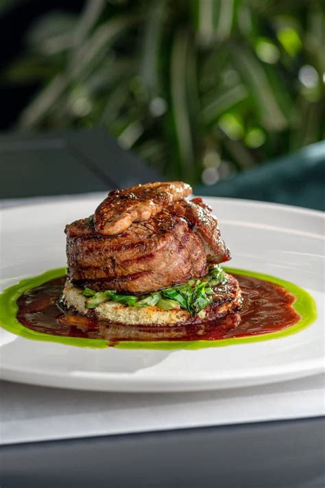 Tournedos Rossini Foie Gras Black Angus Beef Tenderloin With Red
