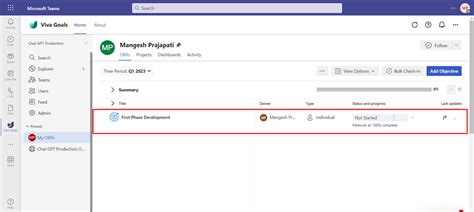 How To Manage Projects Using Viva Goals Nebulaa It Solutions Nebulaa It Solutions