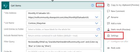 OData Query Filter Power Automate SharePoint Power GI