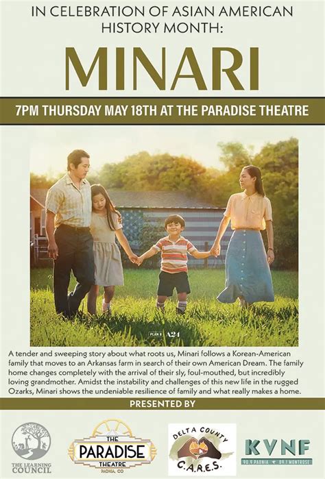 Minari The Learning Council May 18