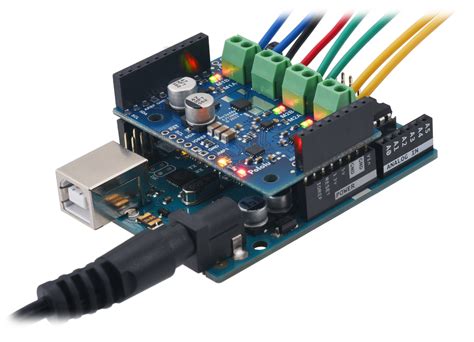 Motoron M3s550 Triple Motor Controller Shield Kit For Arduino Buy In Australia Pololu 5069