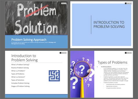 Consulting Problem Solving Ppt Slide Deck