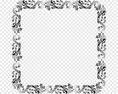 เส้นขอบและเฟรม ลายไทย พื้นที่ ศิลปะ Png Pngegg