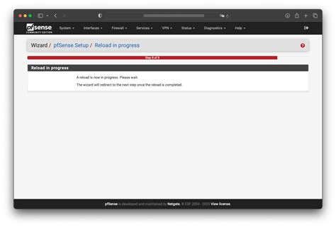 Configure Pfsense