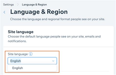 languages available in wix help center