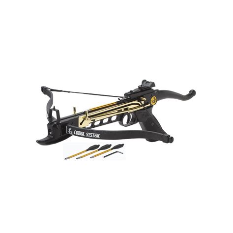 Pack Crossbow Cobra 80 Books Gold String Bolts
