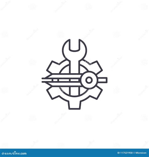 Designer Linear Icons Signs Symbols Vector Line Illustration Set 165755212