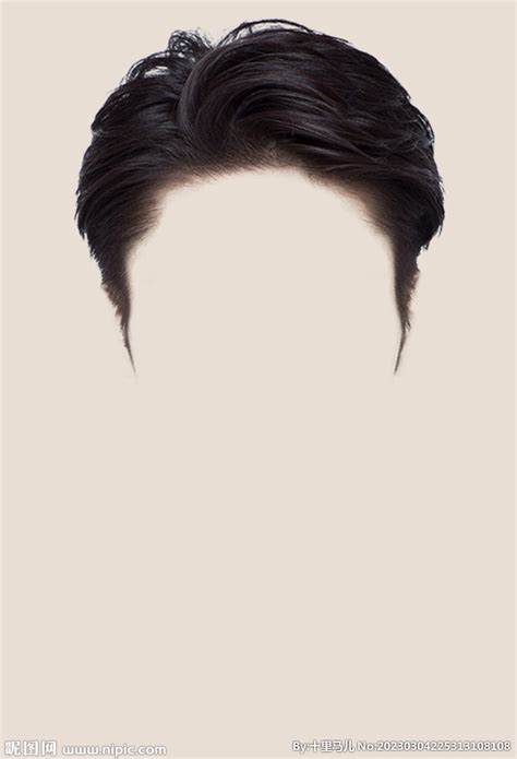 男士发型模板设计图 PSD分层素材 PSD分层素材 设计图库 昵图网