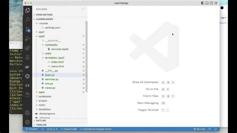Learndjango Part 6 Creating Your Own App Youtube