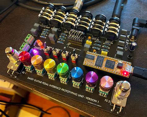 Modulo Tap Tempo Multi Modulation Effect Pedal Projects And