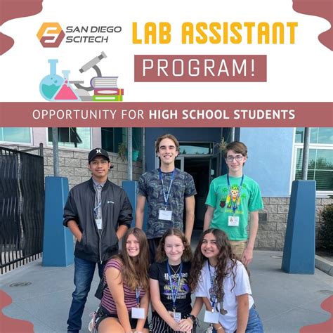 Lab Assistant Program 2024 San Diego Institute Of Science And Technology