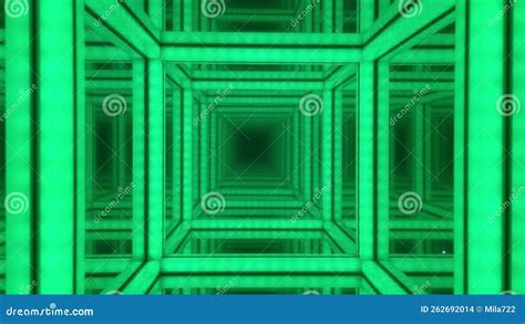 Colorful Animated Abstract Shining Changing Color Cube Block Background