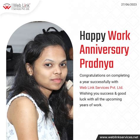 Web Link Services Pvt Ltd ™ On Linkedin Workanniversary Hardwork Culture Success Work