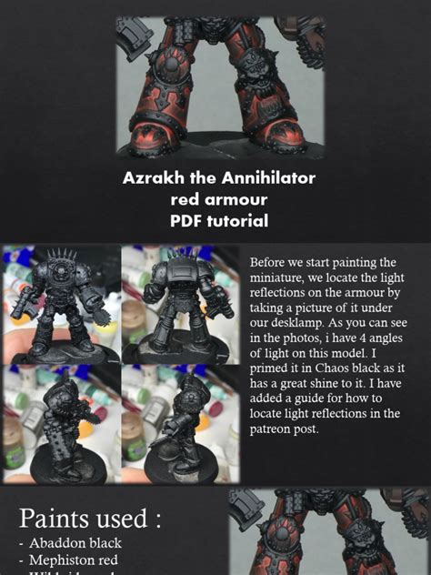 Azrakh The Annihilator Red Armour Pdf