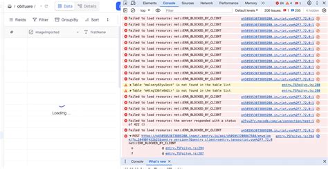 Network Error When Trying To Load A Db With GB And M Rows Self Host NocoDB