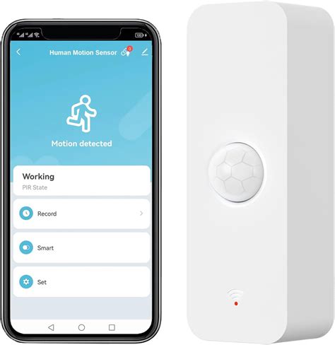 Amazon Com WiFi Motion Sensor Smart Motion Detector For Home Security Wireless Motion Sensor