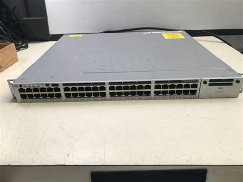 Cisco Ws C3850 48p S 3850 Series Switch With C3850 Nm Blank And 1x Pwr