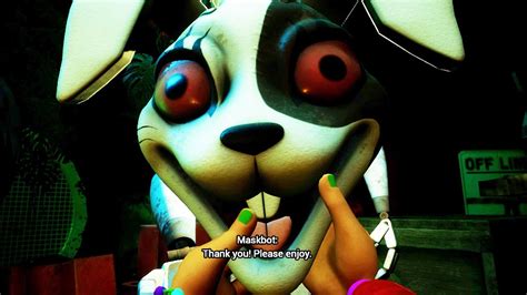 Cassie Finds Vanny Secret Mask Scene Fnaf Ruin Dlc 2023 Youtube