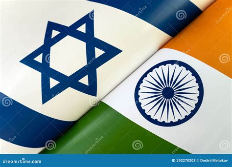 Flags Of Israel India The Concept Of International Relations Between Countries The Concept