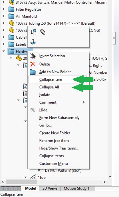 Solidworks Featuremanager Hidden Forgotten Commands Goengineer