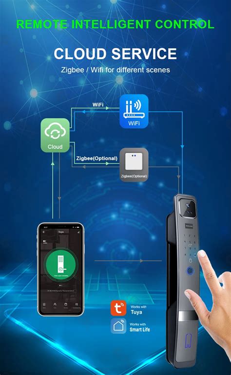 Smart Door Lock With 3d Face Recognition And Built In Camera