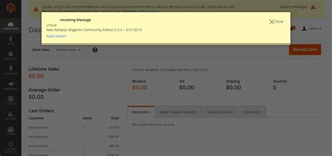 Steps To Delete And Handle Notifications Messages From Inbox In Magento 2