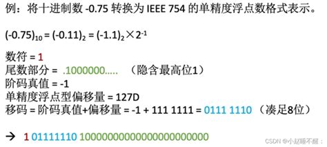 移码与ieee754规则在数值计算中的应用 csdn博客