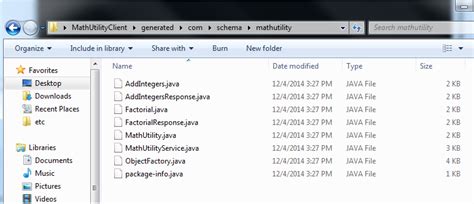 Jax Ws Using Apache Cxf To Create A Bottom Up Web Service Web Service