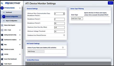 New Transflo ATI Dashboards In Geotab