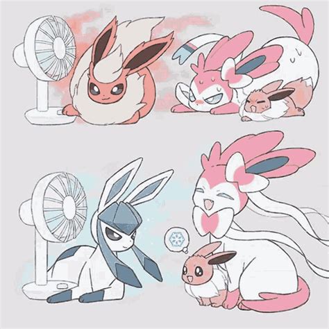Sylveon En Glaceon Princess Kenny The Sylveon Since Its The Season