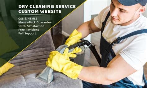 Build Dry Cleaning And Washing Service Website Landing Page By Pro