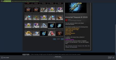 Immortal Treausure Iii 2020 · Issue 5489 · Valvesoftwaredota2 Gameplay · Github