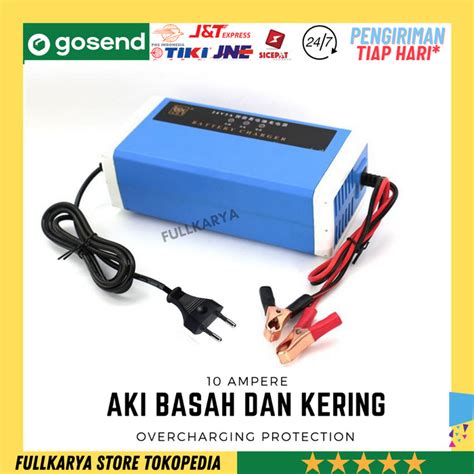 Jual Charger Aki Motor Dan Mobil Portabel Portable Charger Aki V