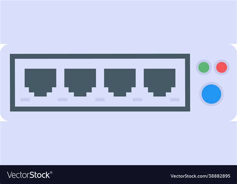 Network Switch Royalty Free Vector Image VectorStock