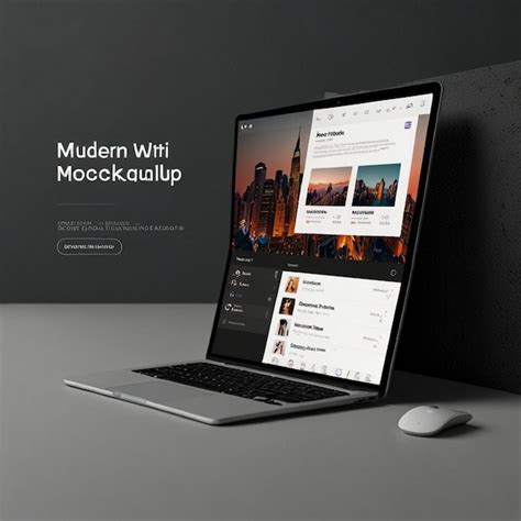 Website Mockup Ai Image Generator Premium Ai Generated Image