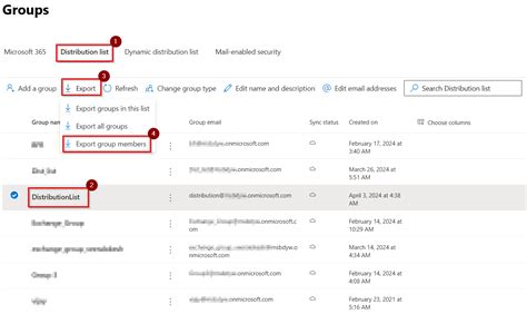 Export Distribution Groups In Microsoft 365